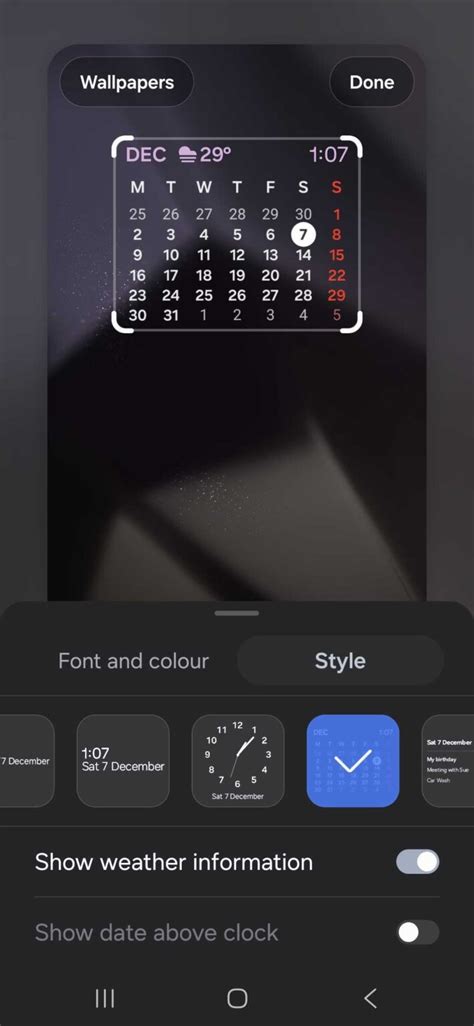 Here Are All Of One UI 7 S Lock Screen Clock Styles SamMobile