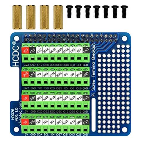 RPi Screw Terminal Block Breakout HAT Module For Raspberry Pi A A B B B B B Pricepulse