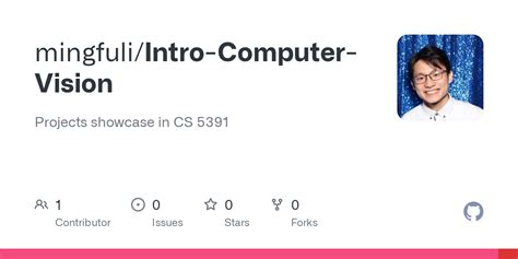GitHub Mingfuli Intro Computer Vision Projects Showcase In CS