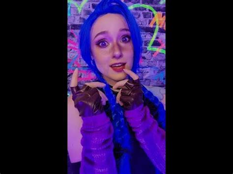 Jinx Dyes Your Hair Blue 💙 ASMR Arcane