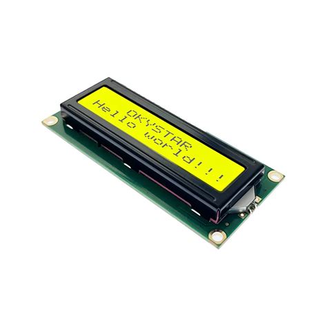 Lcd X Characters Hd Controller Yellow Backlight Lcd Display Module Buy Lcd