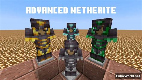 Advanced Netherite [1 19 4] мод Майнкрафт