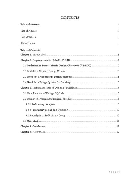 Performance Based Design Pdf Bending Earthquake Engineering