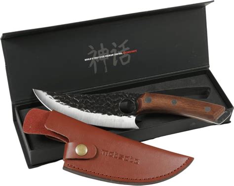 Matsato Japanese Kitchen Knife Set With Premium Leather Sheath Designed For Balance And