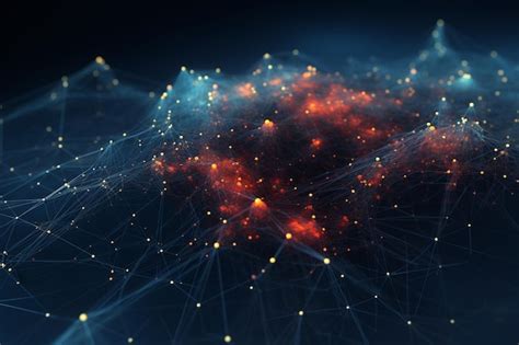 Premium Ai Image Abstract Representations Of Interconnected Global