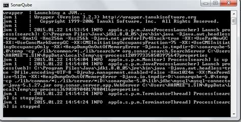 Mysql Sonaqube50 Unable To Start Sonarqube On Windows 7 64bit With