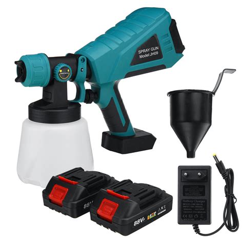 88vf 1000ml 분리 가능한 전기 스프레이 건 가정용 편리한 분무페인트 W 리튬 이온 배터리 마키타 규제 고출력 분무기 세일 뱅굿 한국 Arrival Notice