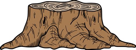 Tree Stump PNG Transparent OnlyGFX Com