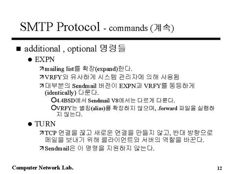 Tcpip 28 Send Mail Transfer Protocol Computer Network