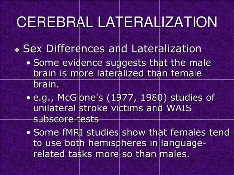 Ppt Brain Lateralization Language And Cognition Powerpoint Presentation Id 1201787