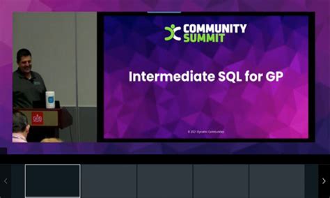 Intermediate Sql For Gp Dynamics Communities