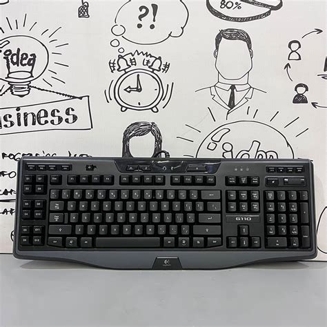 Logitech G110 Wired Rgb Gaming Keyboard Original Used