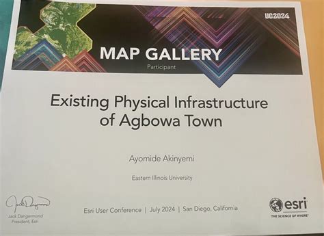 Ayomide Akinyemi Mba On Linkedin 🌟 Wrapping Up An Incredible Experience At The Esri User