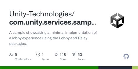 Issues Unity Technologies Unity Services Samples Game Lobby GitHub