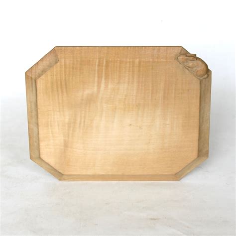 Stan Dodds ‘rabbitman Rare 12” Breadboard David Siddall Antiques