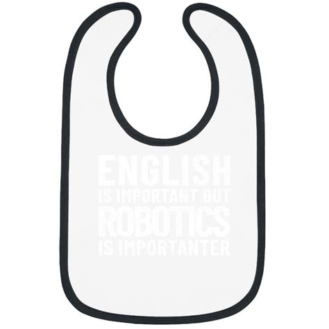 funny robotics lover saying robotics men enthusiasts ts bibs sold by