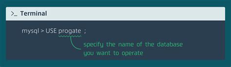 Creating A Database With Mysql Progate Learn To Code Learn To Be Creative