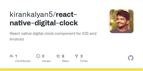 GitHub Kirankalyan React Native Digital Clock React Native Digital Clock Component For IOS