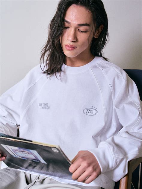 티메이커 공용 오버사이즈 라글란 롱 슬리브 위시버킷