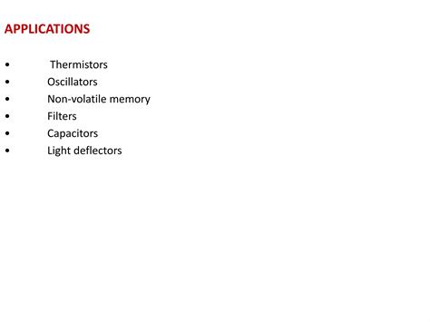 Ferro Electricitypyroelectricityelectrical Conductivity Pptx
