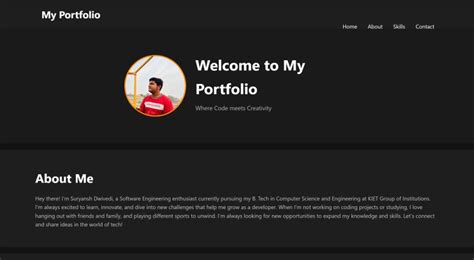 Webdevelopment Html Css Portfolio Webdesign Codingjourney Suryansh Dwivedi
