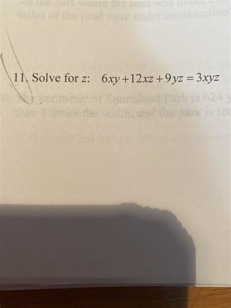 [algebra] How Do I Isolate Z R Homeworkhelp