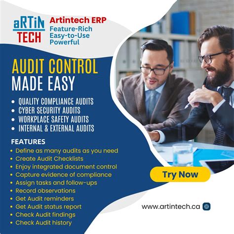 Artintech Erp On Linkedin Audit Compliance Erp Software