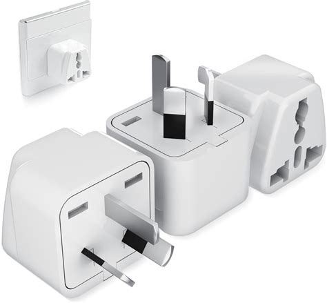 Heymix Universal Travel Adapter Pack Us To Australian Power Plug Adapter Uk To Au Travel