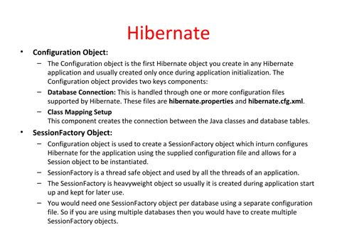 Hibernate introduction | PPT