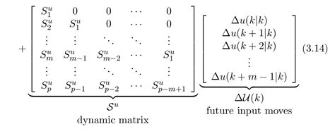 Dynamic Matrix Control The Basic Algorithm Here We Have