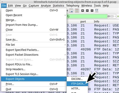 [2024 03 04 Jst 改訂] Wireshark によるパケット解析講座 4 Pcapからのオブジェクトのエクスポート