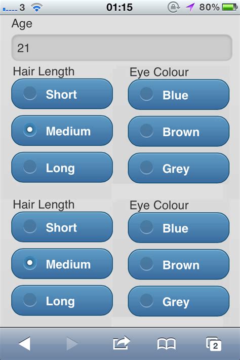 Mvc Mvc Radio Button Design Options Stack Overflow