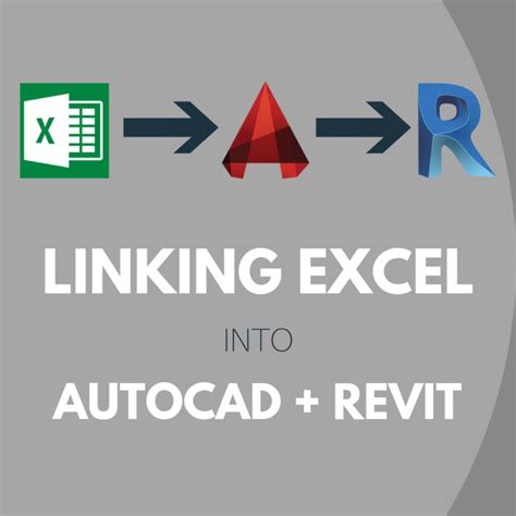 Excel Spreadsheets Autocad Revit Autocad