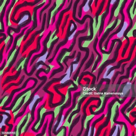 추상 기하학적 원활한 패턴 손으로 그린 곡선과 모양 컬러풀한 감촉을 그려 져 있습니다 현대 예술 장식품 F 고풍스런에 대한 스톡 벡터 아트 및 기타 이미지 Istock