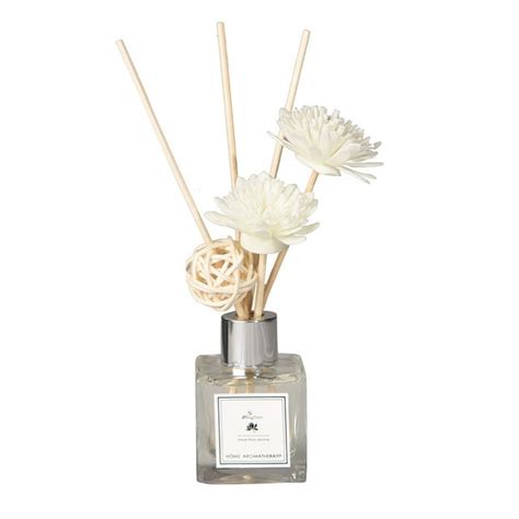 Sushang Rattan Dried Flowers Oil Diffusers With Natural Sticks Glass
