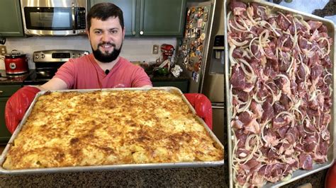 Мясо По Французски Самый Сочный Рецепт Можно накормить 10 человек Youtube