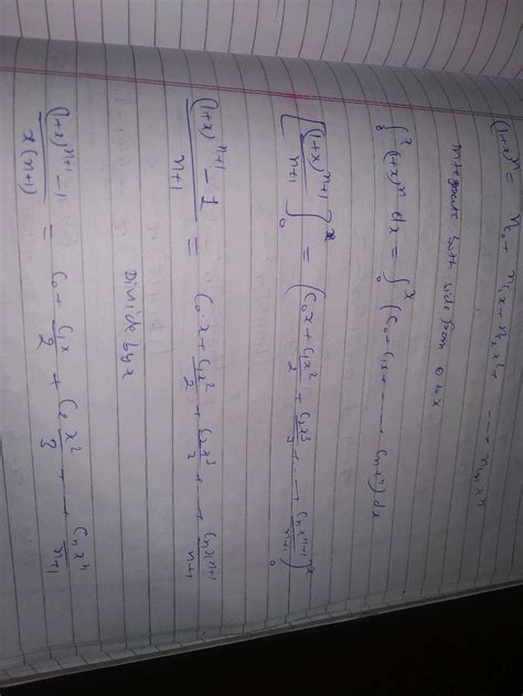 si n is a positive integer and x is any non zero real number then
