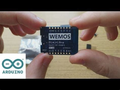 First Steps With Wemos D1 Mini Pro ESP8266 In Arduino IDE YouTube Arduino First Step Mini