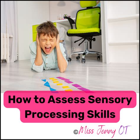 How To Assess Sensory Processing Skills Miss Jenny Ot