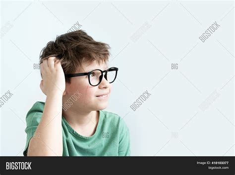 Surprised Scratch Boy Image And Photo Free Trial Bigstock