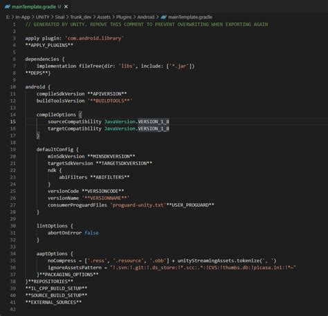 Solved Error When Adding Dynatrace Plugin Into Gradle File In Unity