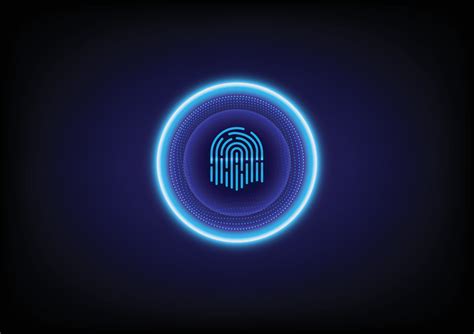 Finger Print Technology Abstract Background 19046781 Vector Art At Vecteezy