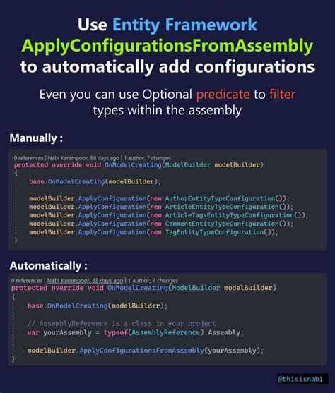 Nabi Karampour On Linkedin Entityframework Csharp Csharpdeveloper