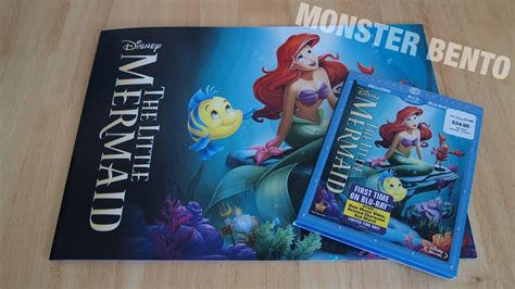 The Little Mermaid Diamond Edition Blu Ray Dvd With Disney Store