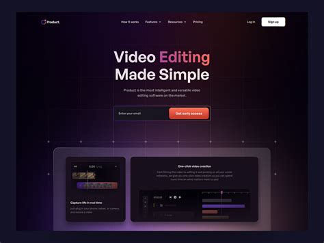 Video Editing Platform Website By Bagas Prayogo For Morva Labs On