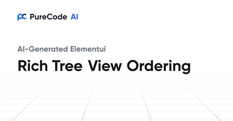 Build And Deploy Element Ui Rich Tree View Ordering Quickly