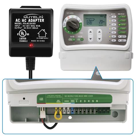 255v Ac 650ma Sprinkler Timer Power Adapterreplacement