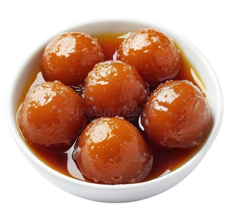 Gulab Jamun Sweet Dessert Milk Balls In Sugar Syrup Indian Sweets Traditional Food Dessert