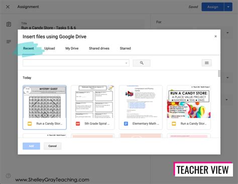 How To Create An Assignment With Google Classroom Shelley Gray