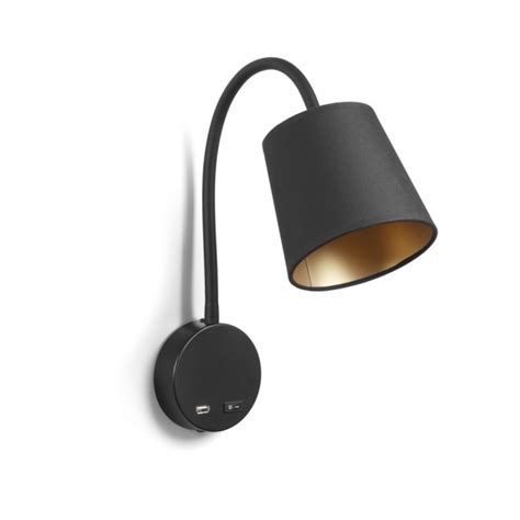 Aplique Con Interruptor Y Usb Montecarlo Exo Lamparases Aplique Con Interruptor Y Usb Montecarlo Exo Lamparases